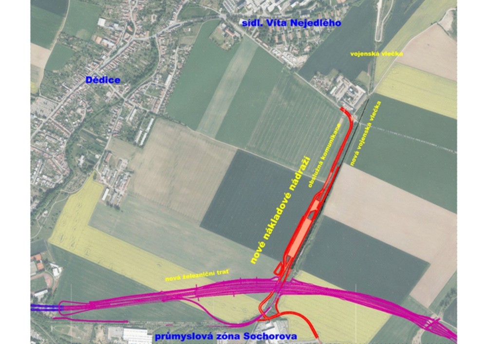 Regionální novinky - Domácí - Přesun nákladového nádraží ve Vyškově ...